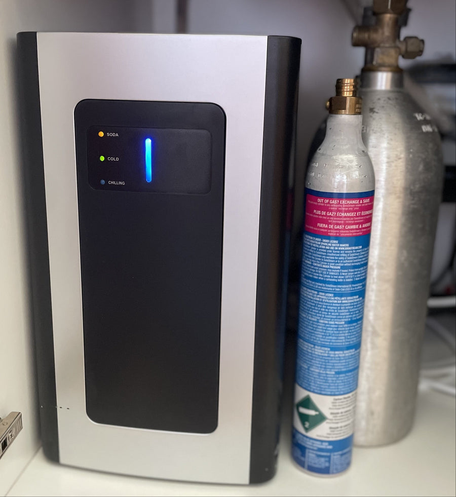 SeltzaTap - Chilled sparkling water from your kitchen tap.